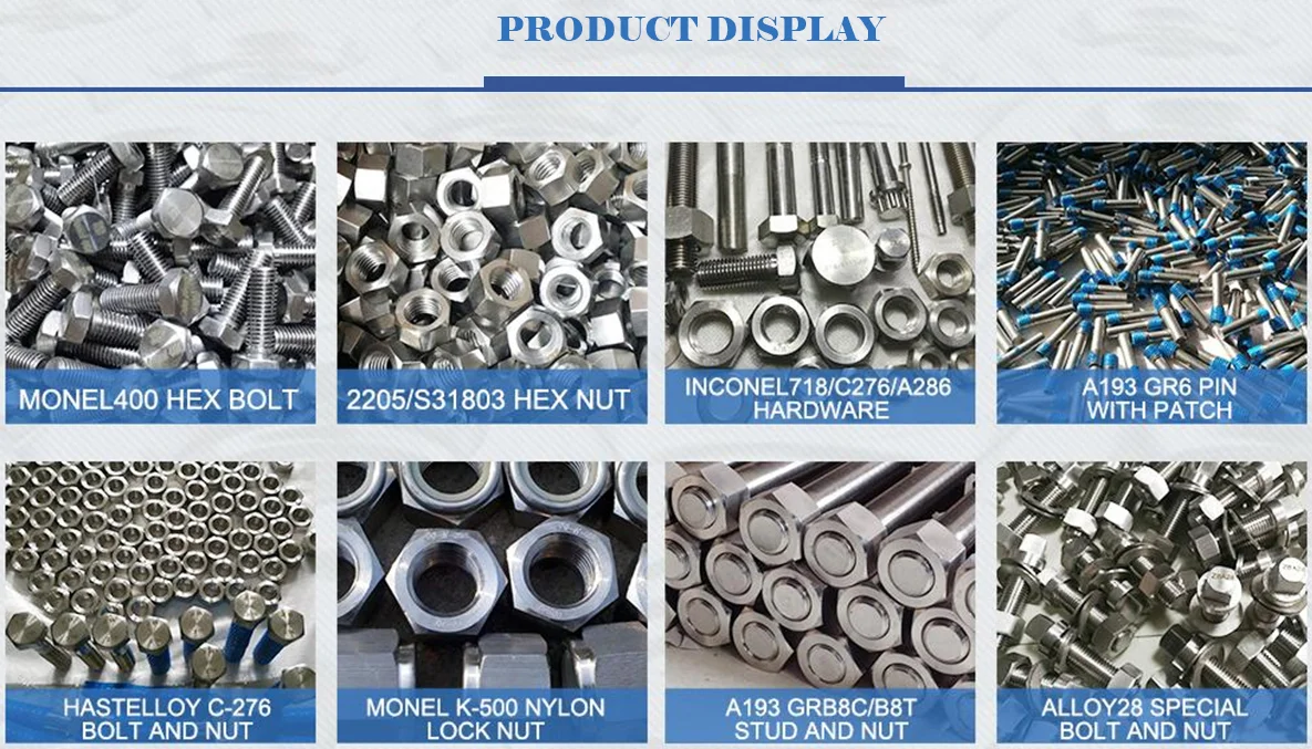 Inconel 718 2.4668 Uns N07718 Alloy 12 Point Flange Bolt Nut - Buy Uns ...