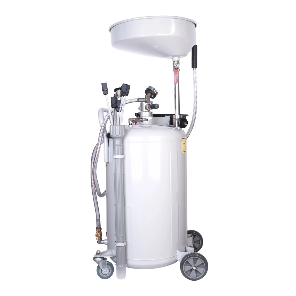 Ce Certificated Telescopic 80l Waste Suction Car Oil Change Drainer ...