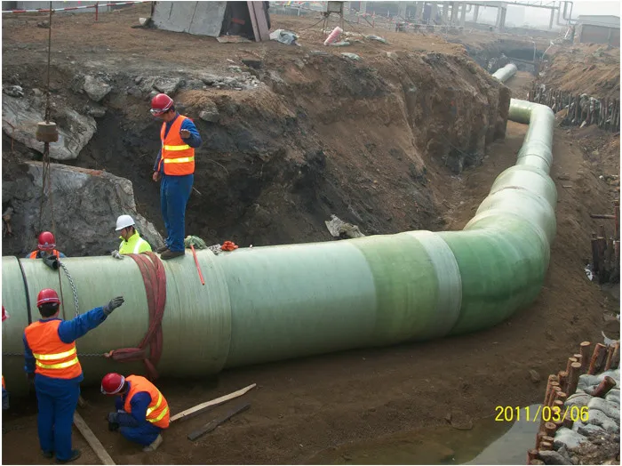 Grp Glass Reinforced Plastic Electrical Wiring Conduit Pipe Process ...