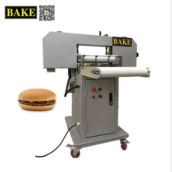 Bake Bread Slicer Industrial Hamburger Bun Making Machine / Cutter ...