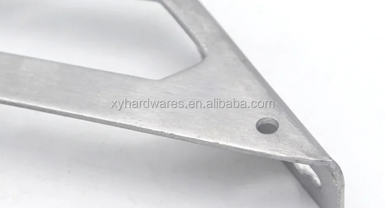 Custom Metal Triangle Corner Reinforce Stair Wall Beam Support Bracket ...