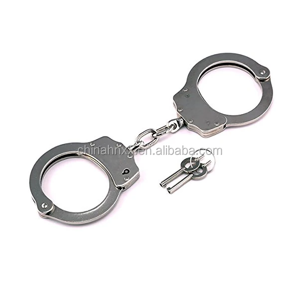 Double Lock Steel Police Edition Professional Grade Handcuffs - Buy ...