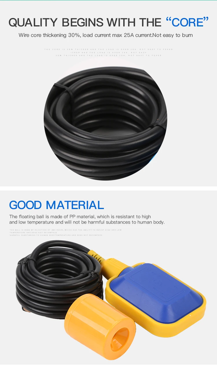 Stainless Steel Miniature 12v Electrical Mechanical Level Measurement ...