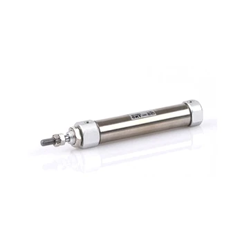 Cj2 Mini Electric Cylinder Round Type Micro Air Pneumatic Piston ...