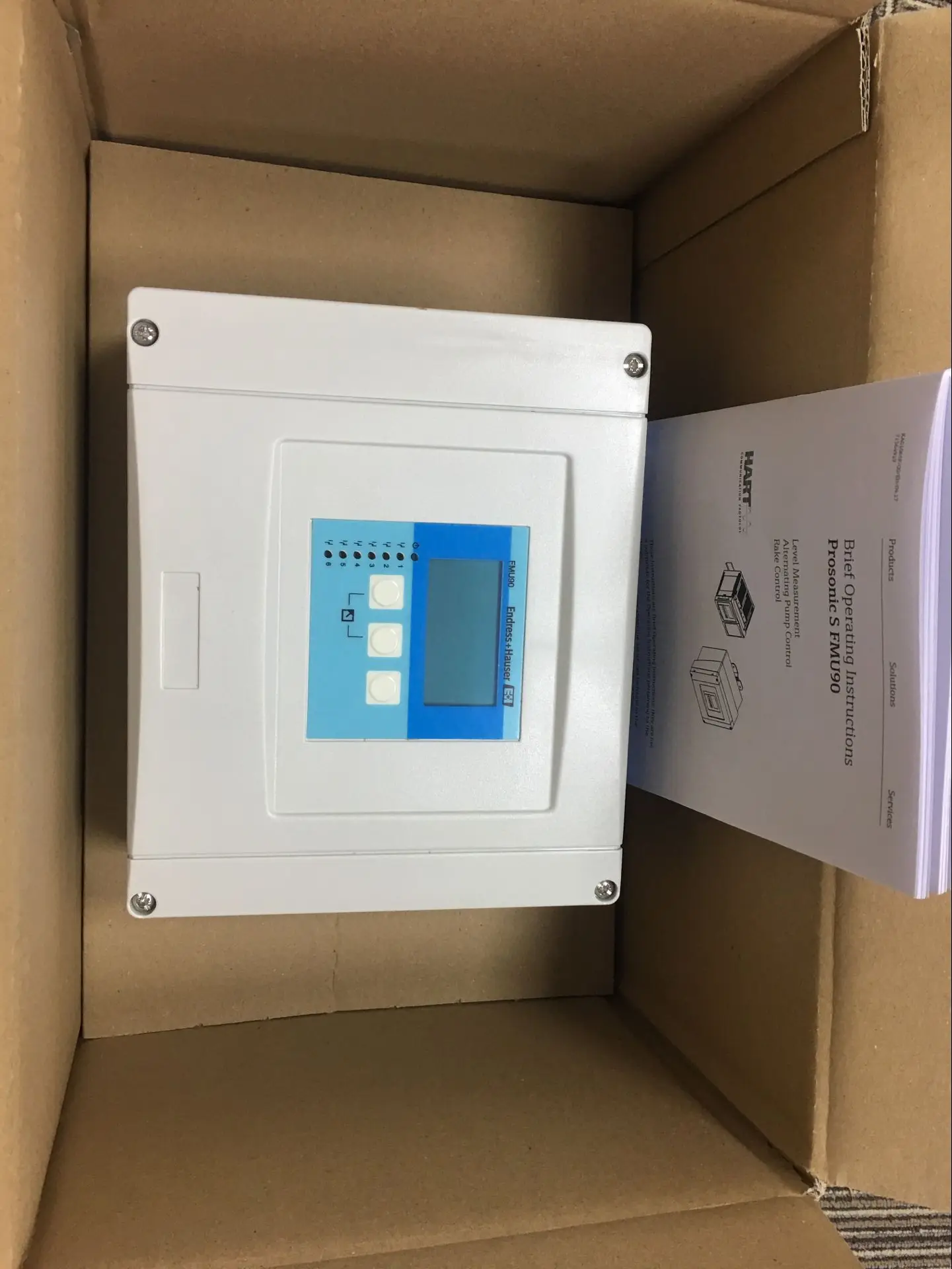 E+h E&h Endresss Hauser Ultrasonic Measurement Time-of-flight Prosonic ...