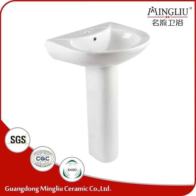 Export Standard Bathroom Ceramic Hand Wash Basin With Pedestal - Buy ...