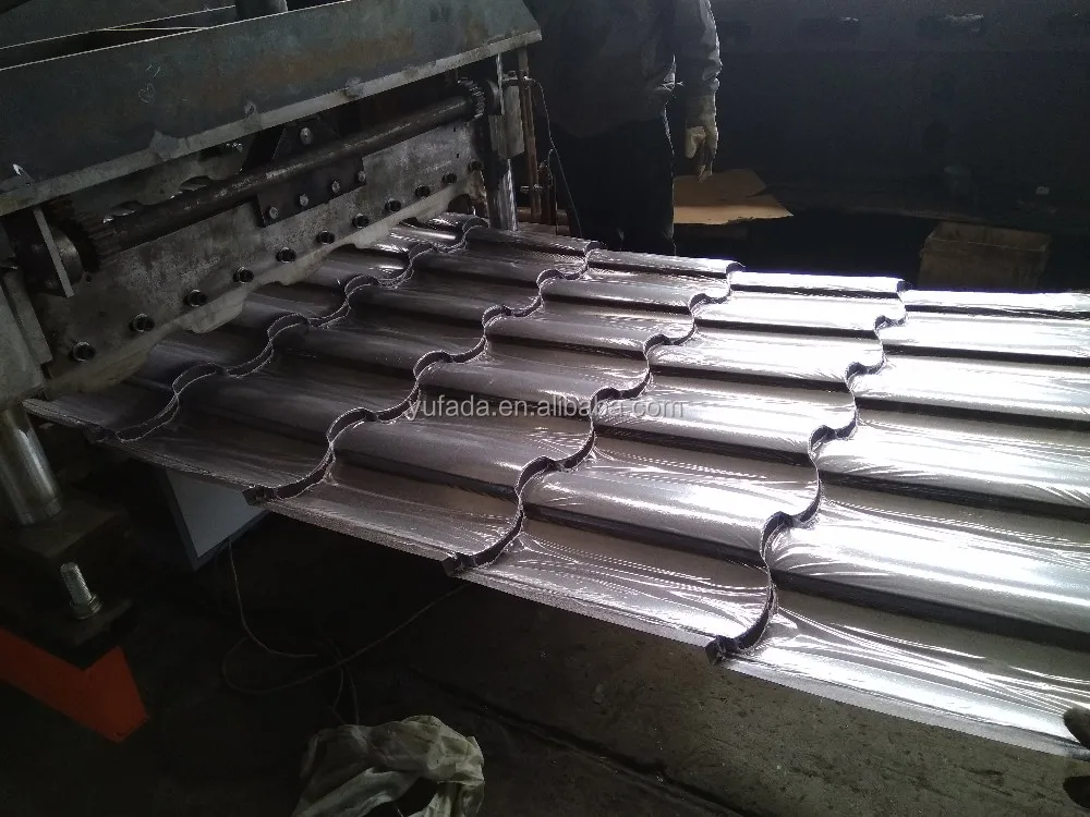 New Design Clay Roof Tile Machine Classic Profile Making Circular Tiles ...