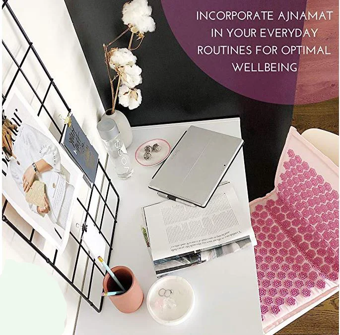 Natural Linen Nail Yoga Yantra Shakti Massage Acupuncture Mat| Alibaba.com