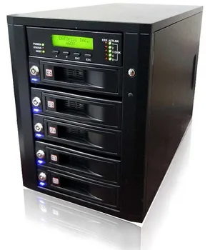 Hardware Raid/jbod Five (5) Sata Bay Enclosure Tower With Thunderbolt ...