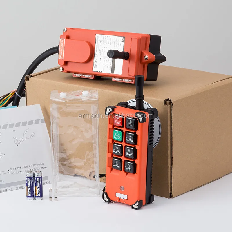 100m Overhead Crane Radio Remote Control - Buy Wireless Crane Remote ...