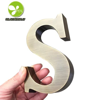 Outdoor Waterproof Metal Large Alphabet Letters And Numbers - Buy Large ...