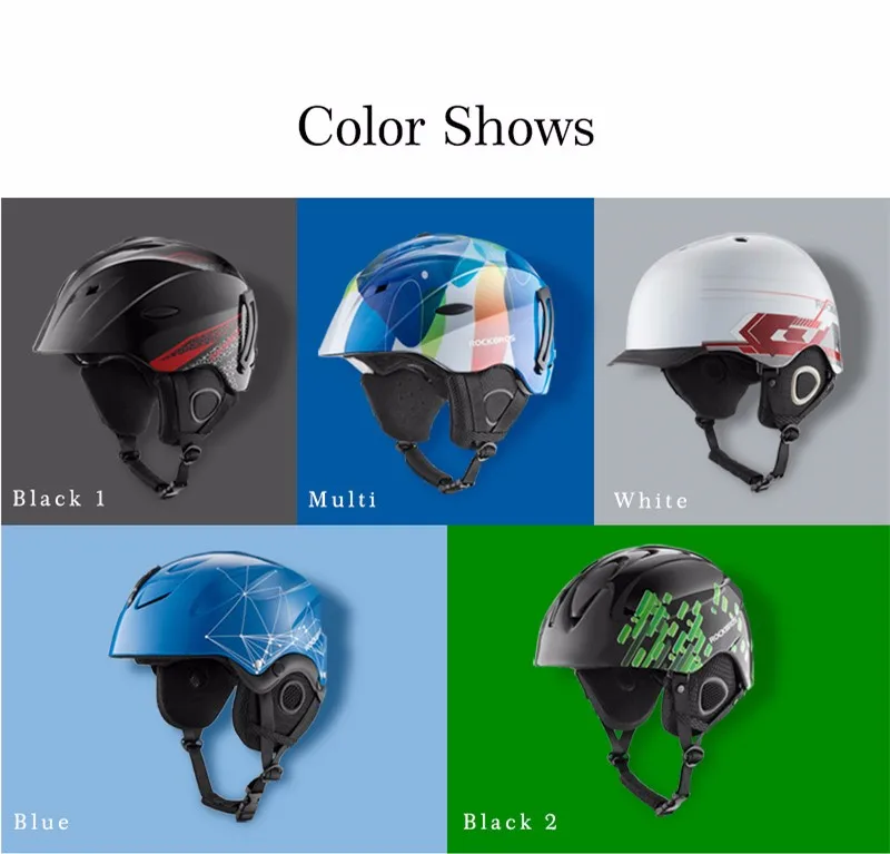 ROCKBROS Custom Winter Sports Snowboard Ski Skate Helmet