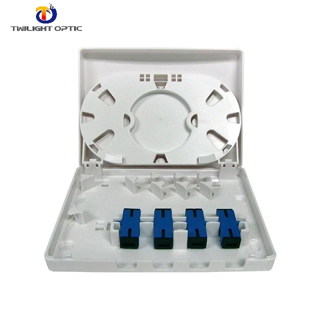 4 Cores SC LC Wall Mounted Mini Odf 4 Ports - 1 Year Warranty