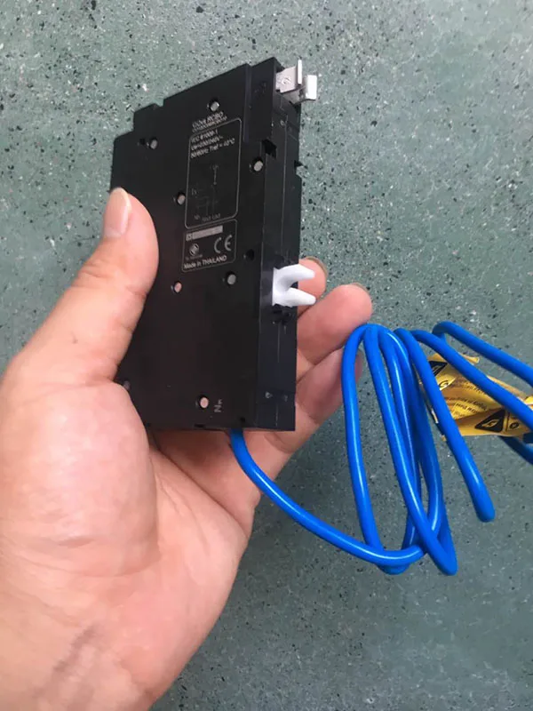 Qo116c06rcbo10 1p-ns 10ma 30ma Rcbo Residual Current Circuit Breaker Overload Protection - Buy ...