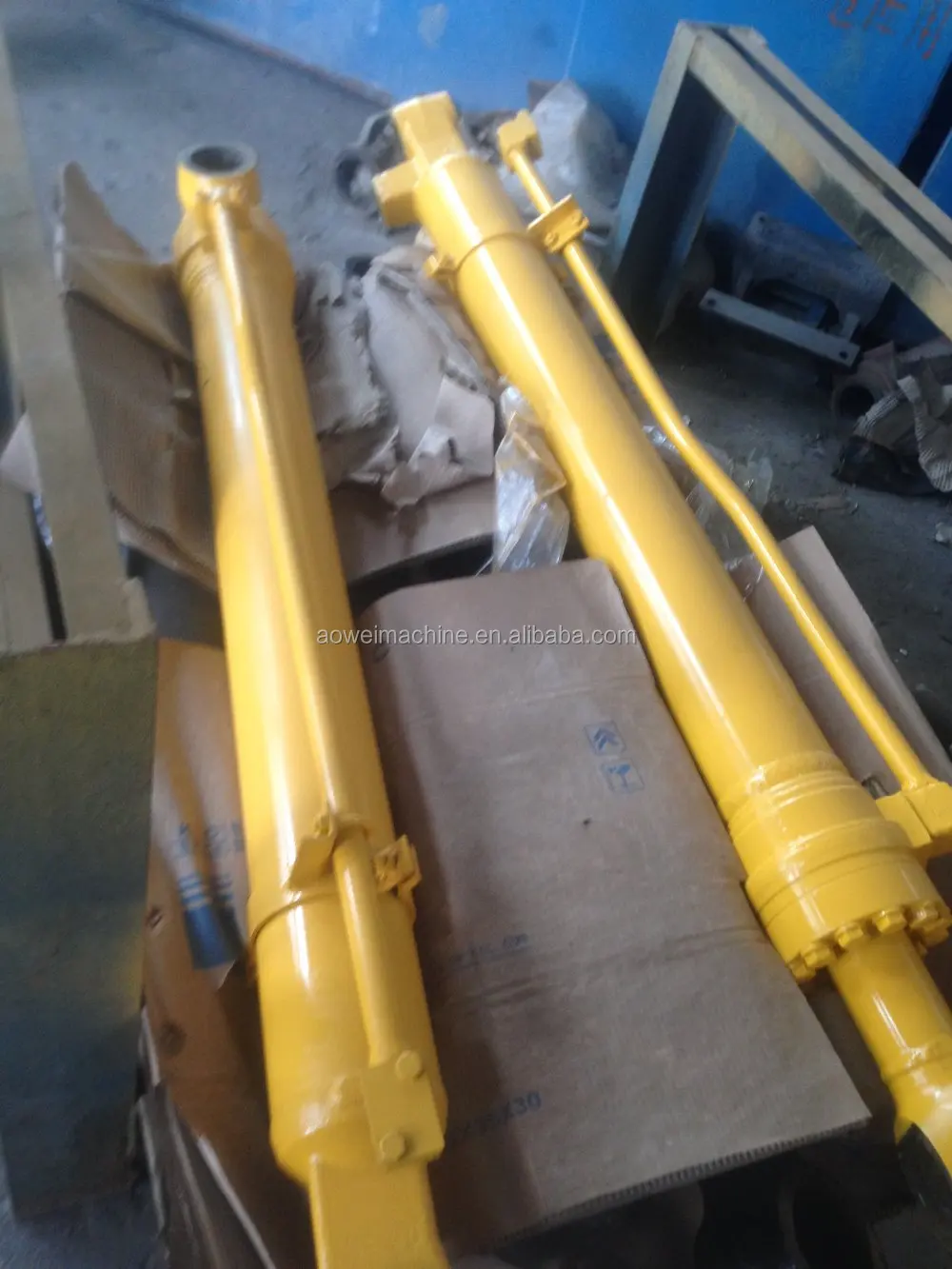 Pc200-7 Excavator Hydraulic Boom Cylinder,707-01-xz820,707-01-xz830 ...