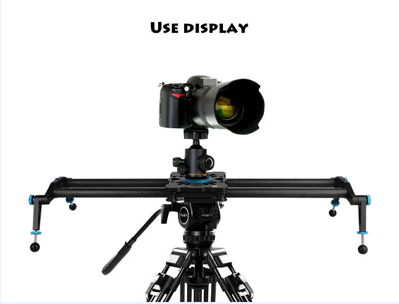 60cm Mini Slr Telescopic Slider Photography Portable Aluminum Dolly ...