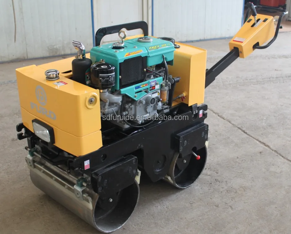 China Made Walk Behind Soil Rollers With Turning Buttons - Buy Hydrolic ...