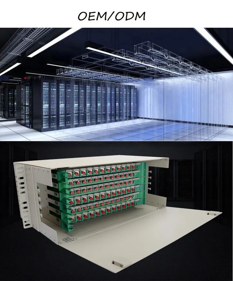 Sc/fc/lc/st Odf 8 12 24 32 48 72 96 144 Port/core 3m Fiber Optic Patch ...