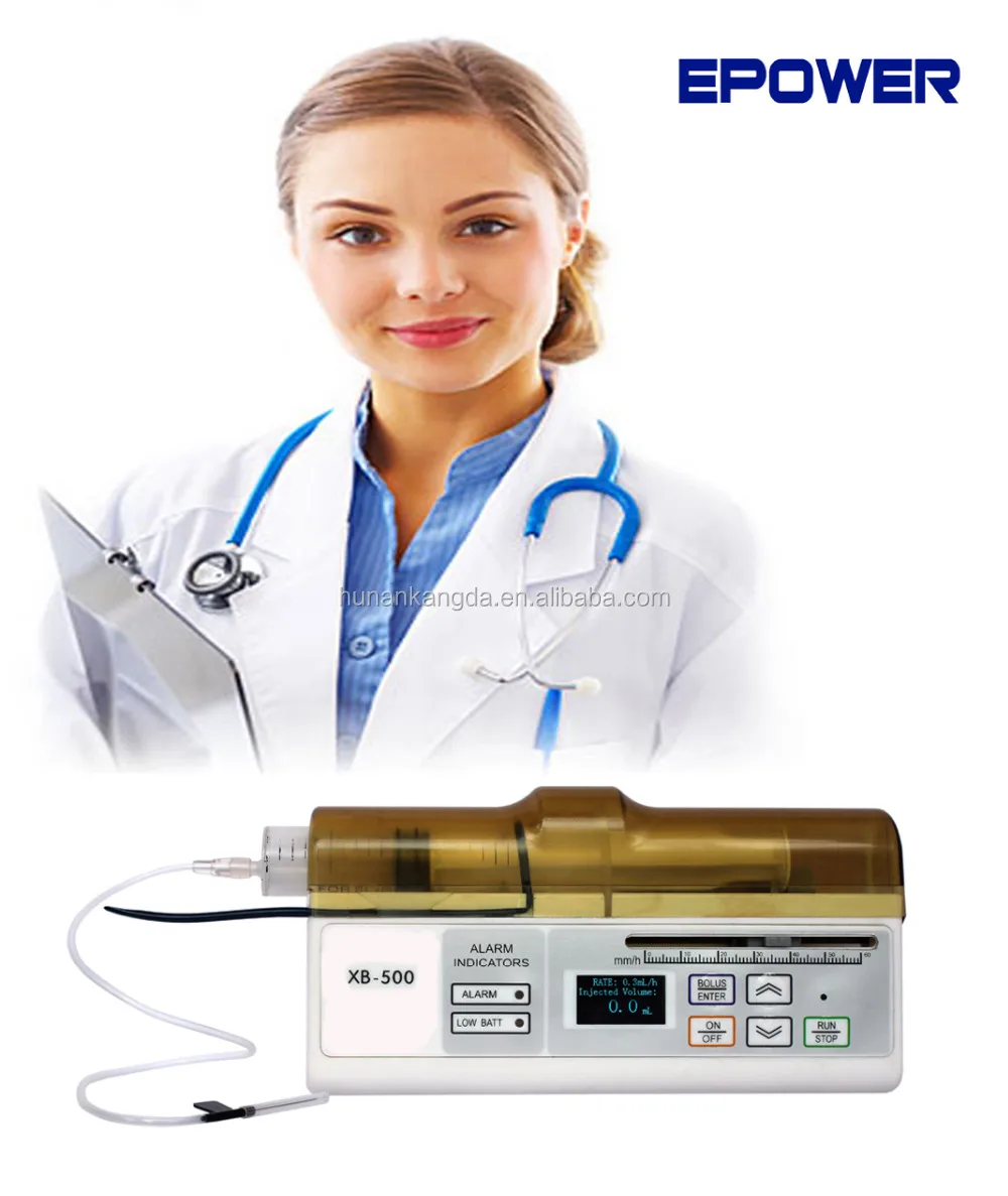 Portable Electronic Syringe Pump With 180g Light Weight - Buy ...
