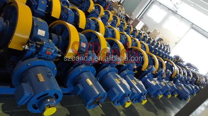 Vvvf Elevator Geared Traction Machine Bd-yj210f,Lift Motor - Buy ...