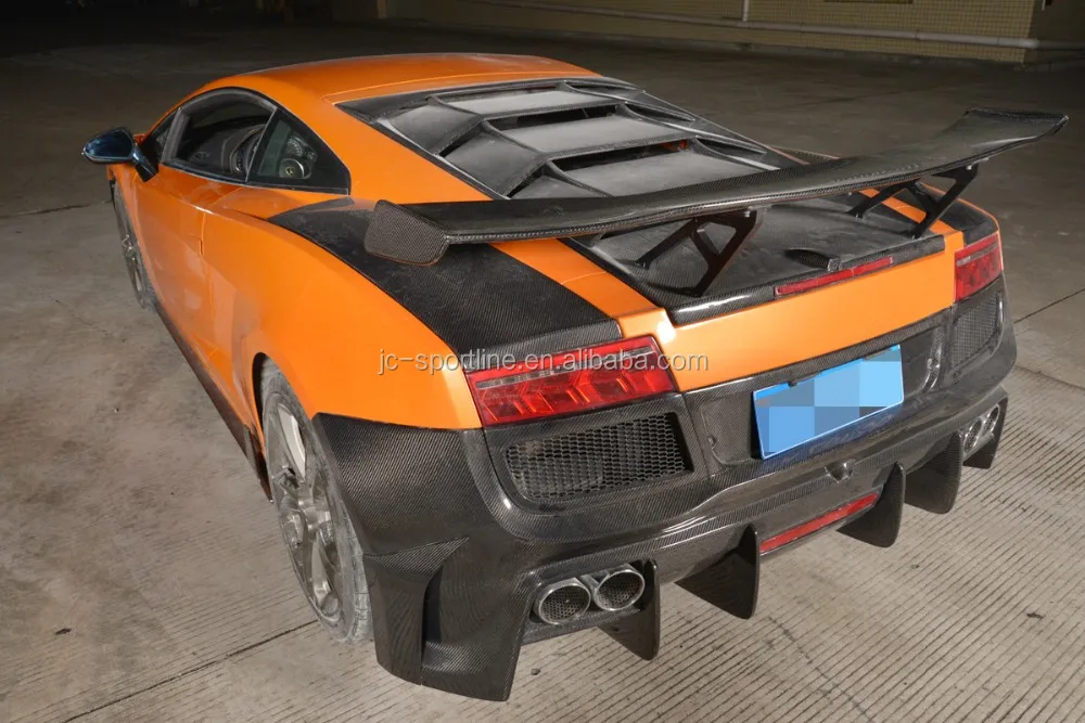 Carbon Fiber D Style Rear Fender For Lamborghini Gallardo Lp550 Lp560 ...
