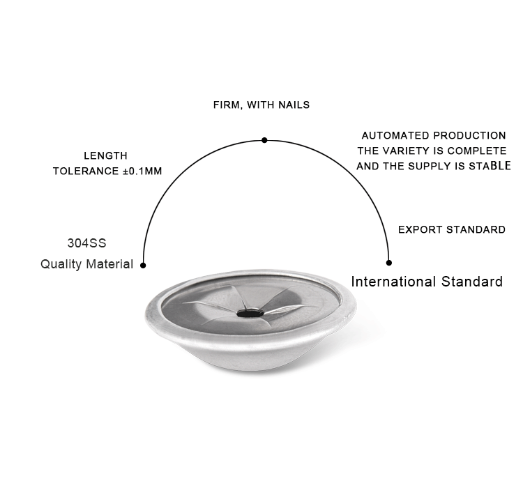 Perforated Base Metal Insulation Hangers 22mm or 28mm Diameter ...