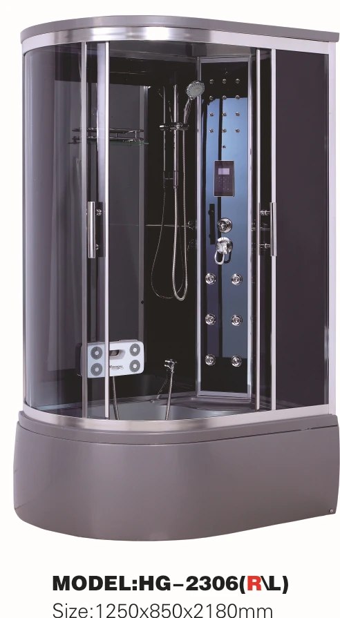 Luxury Prefab Bathroom Shower Cabin Access Panel Hydromassage Shower