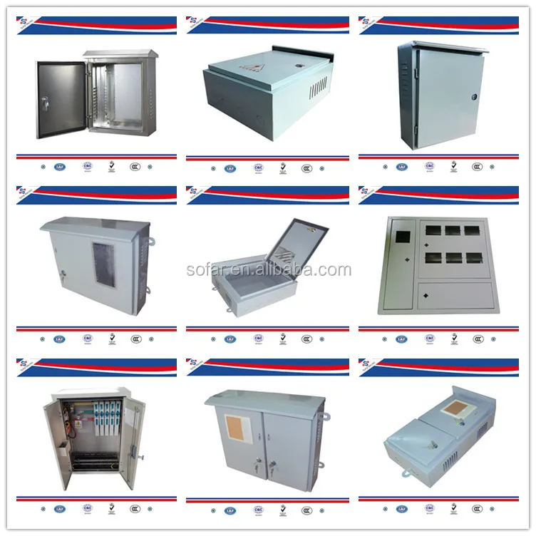 Ip54 Outdoor Three Phase Iron Electric Meter Boxes Custom Make ...