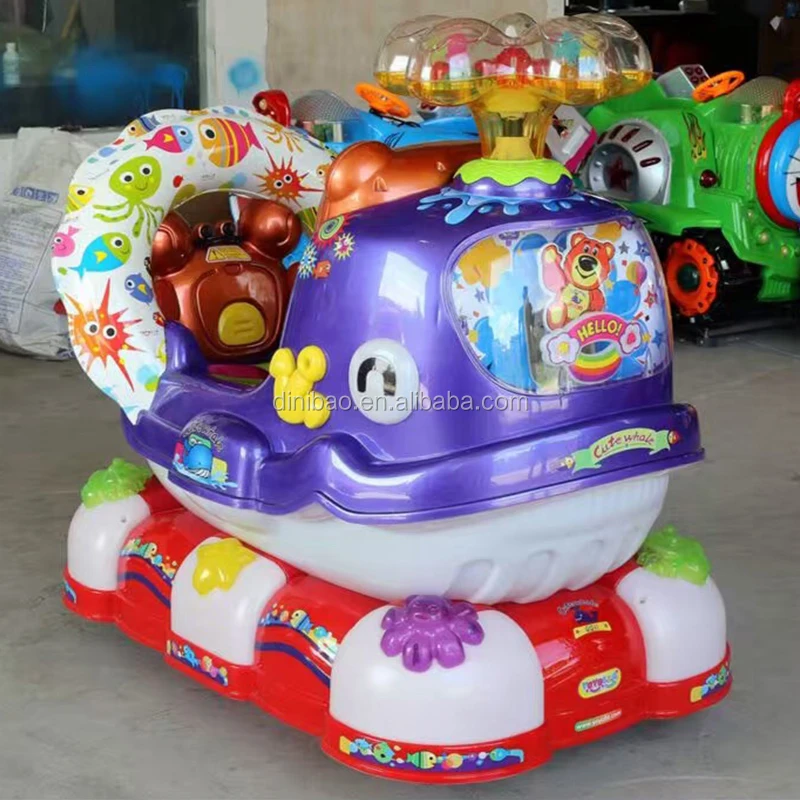 Amusement Coin Operated Plastic Diving Alliance Kiddie Rides Machine ...