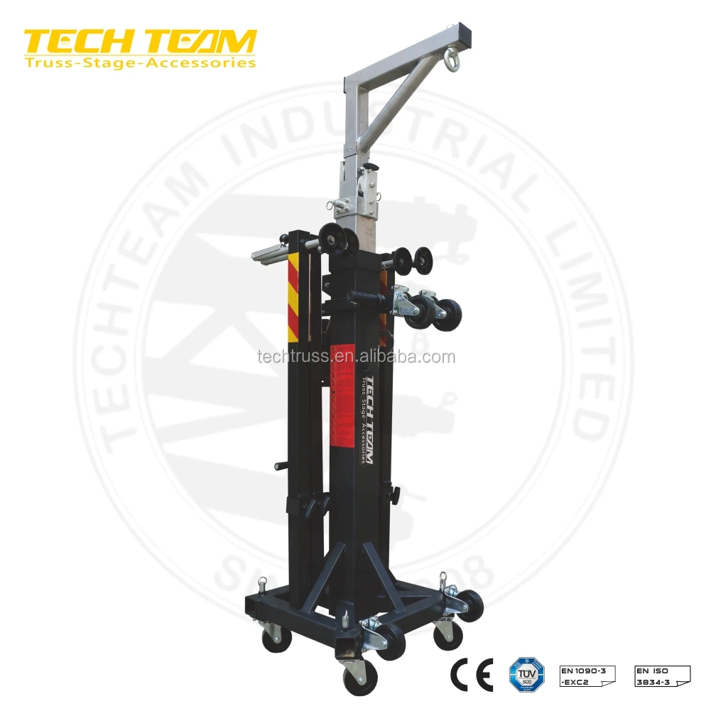 Telescopic Truss Lift Tower - Versatile Lighting & Speaker Mount