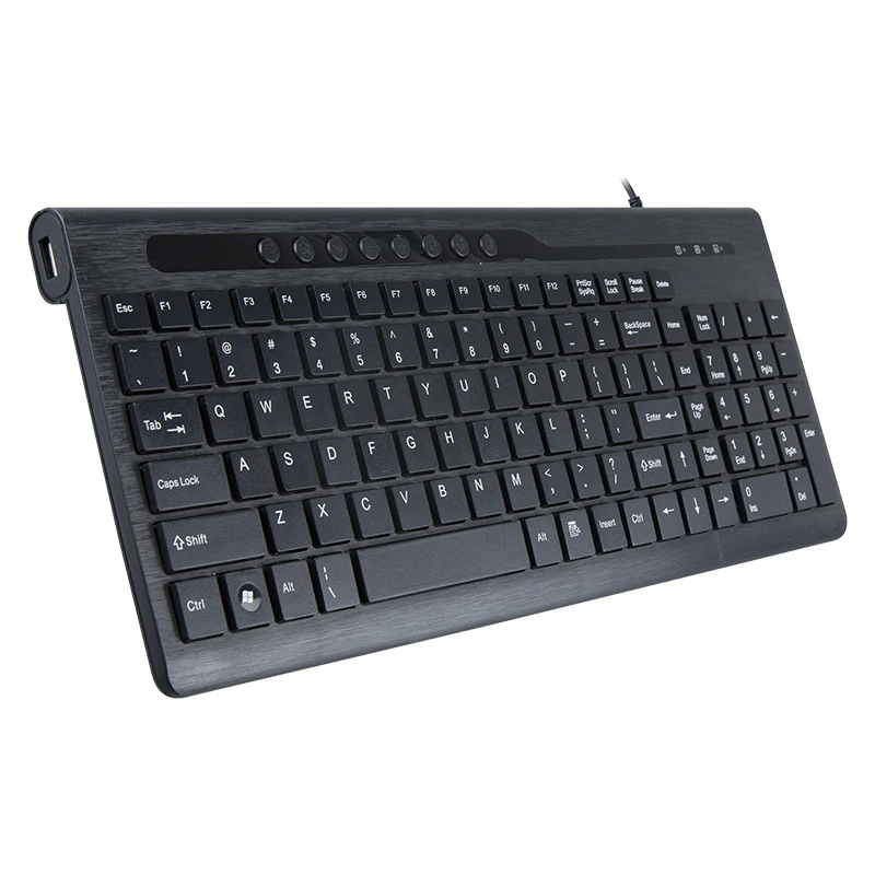 2018 Quality Guarantee Wired Office Keyboards Multimedia Standard ...