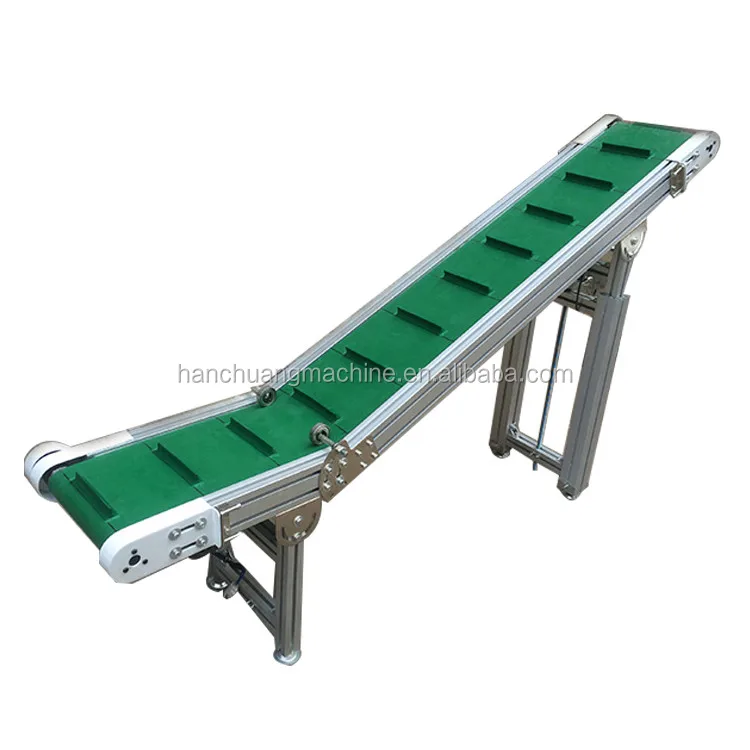 Variable Speed Inclined Belt Conveyors System Elevator Conveyor Z ...