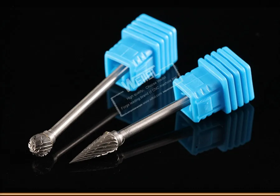 High Quality 3mm Double Cut Carbide Rotary Files For Dremel Rotary ...