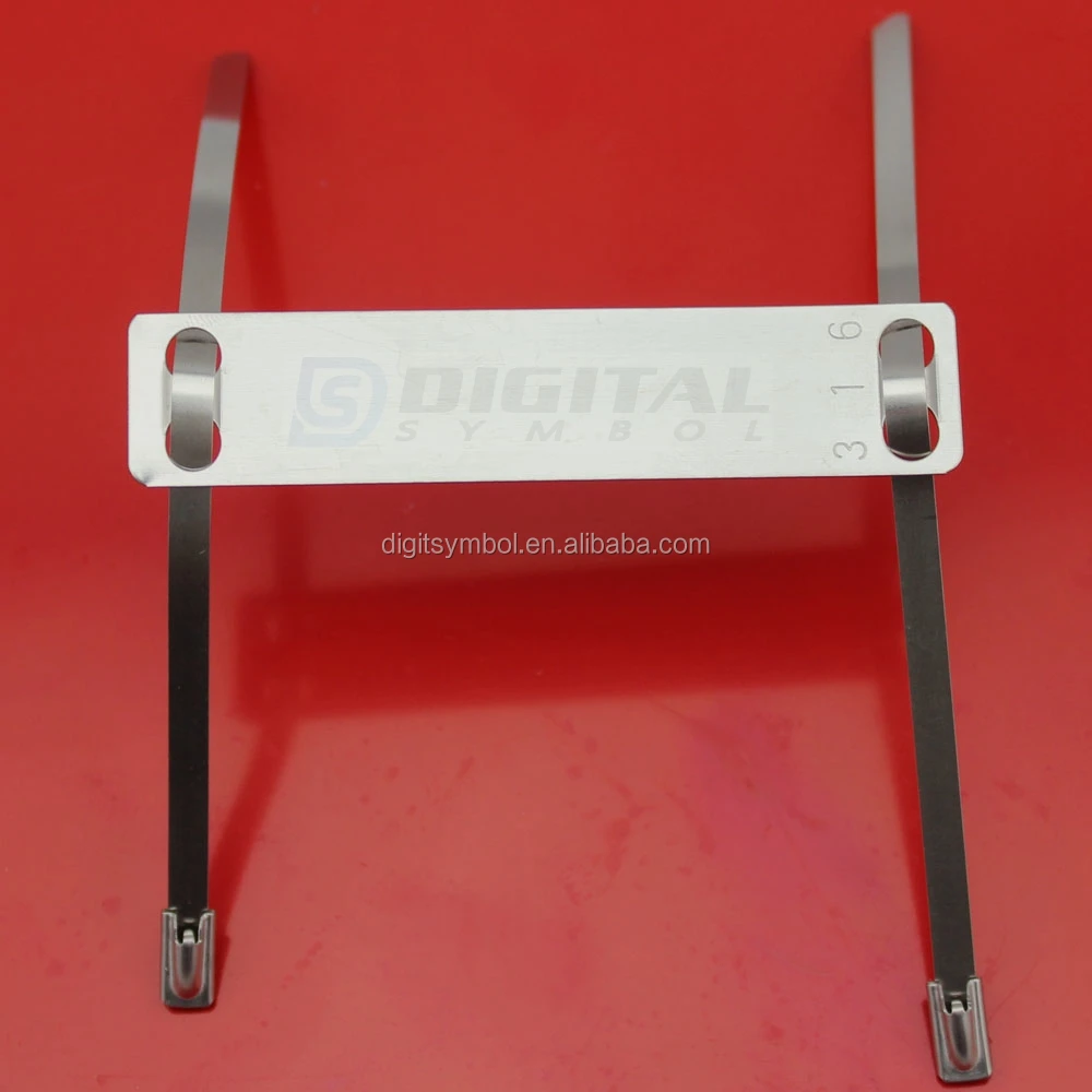 Special Designed 89x19mm 316# Grade Stainless Steel Cable Tags,316 Ss ...