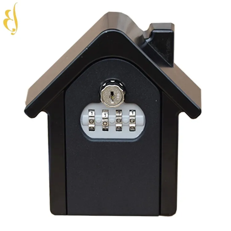 4 Digit Wall Mounted House Key Safe Storage Lock Box For Airbnb Outdoor ...