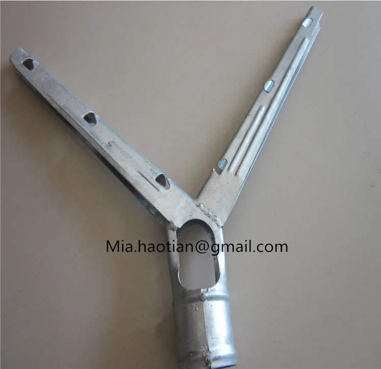 Security Fence Top V Shape Barbed Wire Support Extension Arm - Buy ...