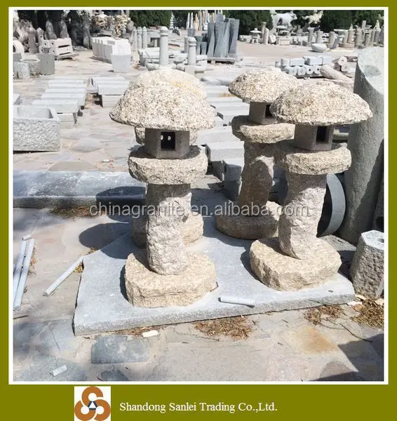 Wholesale Japanese Natural Granite Stone Carving Garden Decorative Life ...