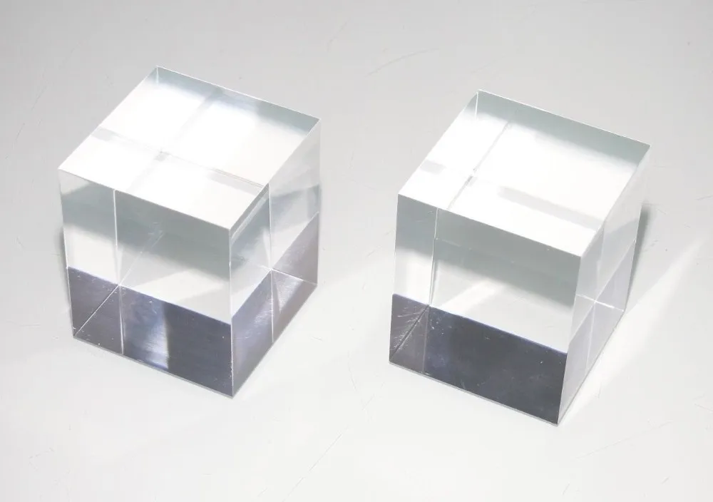 Transparent Clear Solid Acrylic Cube Block For Sell - Buy Cube Block ...