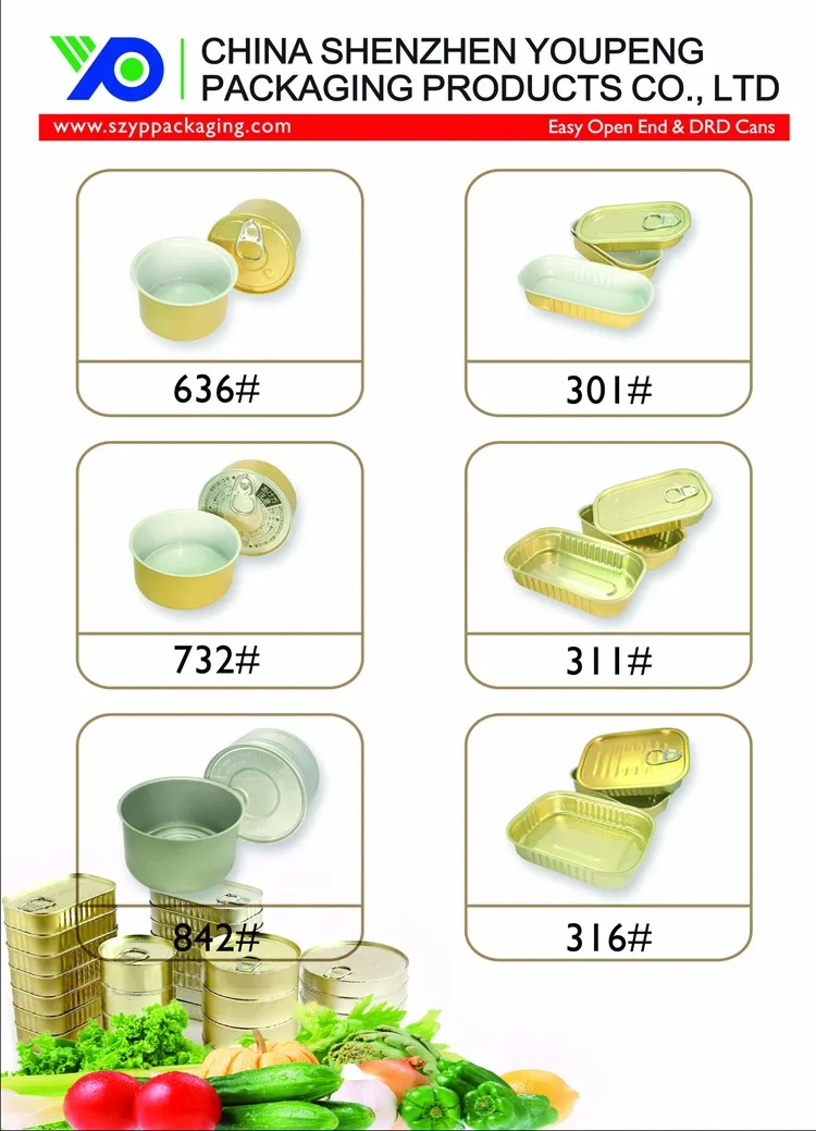 Drd Aluminium Two Piece Can For Packing Pet Food - Buy Two Piece Can ...