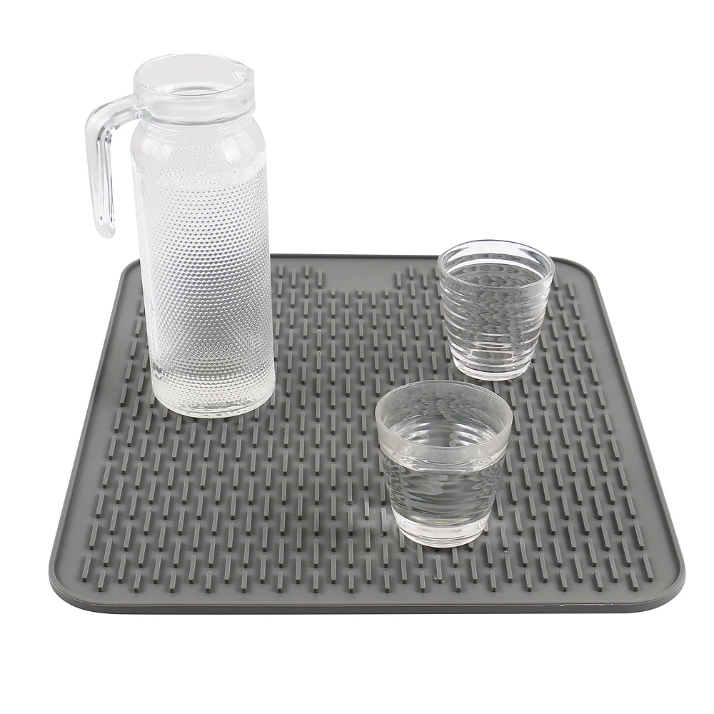 Extra Large Heat Resistant Trivet Silicone Dish Drying Mat - Buy ...