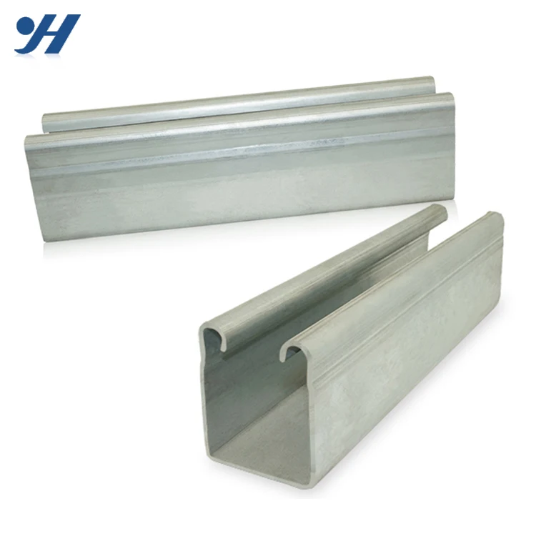 Hdg And Galvanized Steel Unistrut Channel/c Channel Steel Rail 41x41 ...