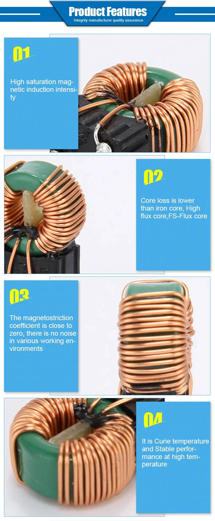 Toroidal Transformer Ferrite Core 3r3 Inductor For Microwave Oven - Buy ...