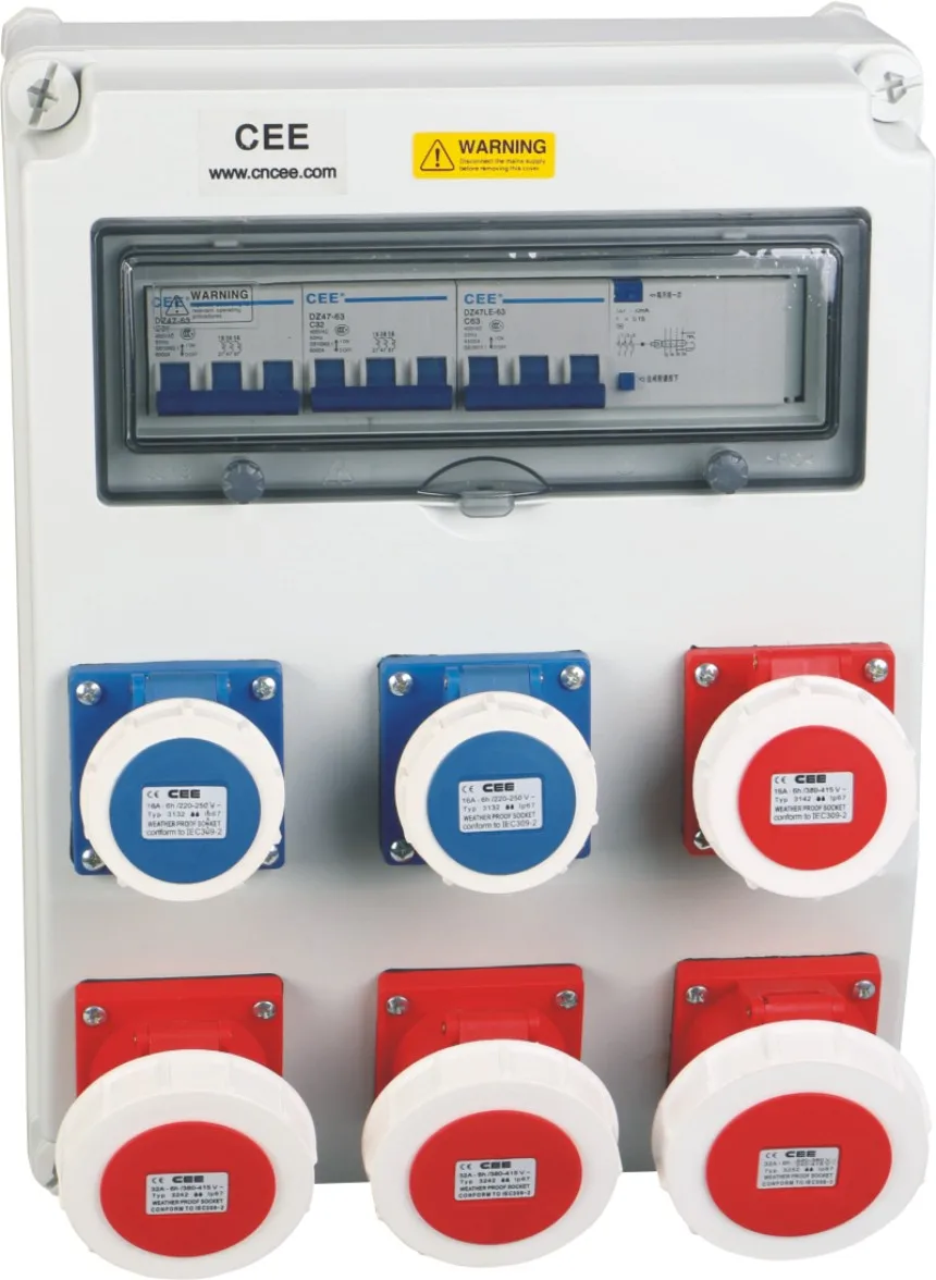 Cee Customized 3 Phase Portable Industrial Waterproof Power ...
