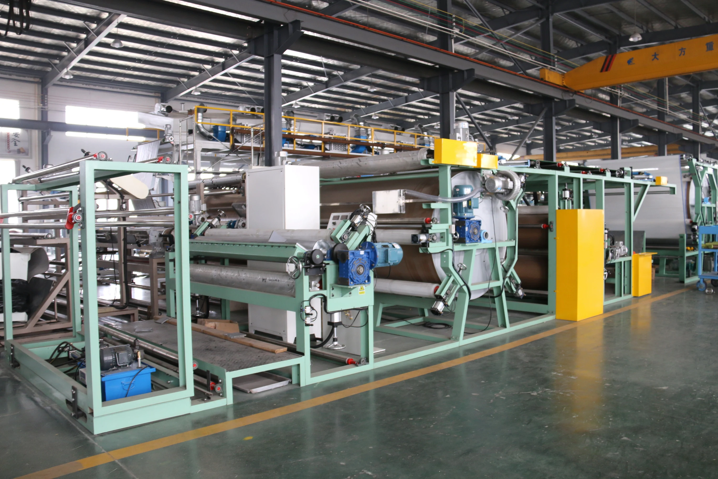 Fabric to Film Laminating Machine - Solvent Glue Lamination