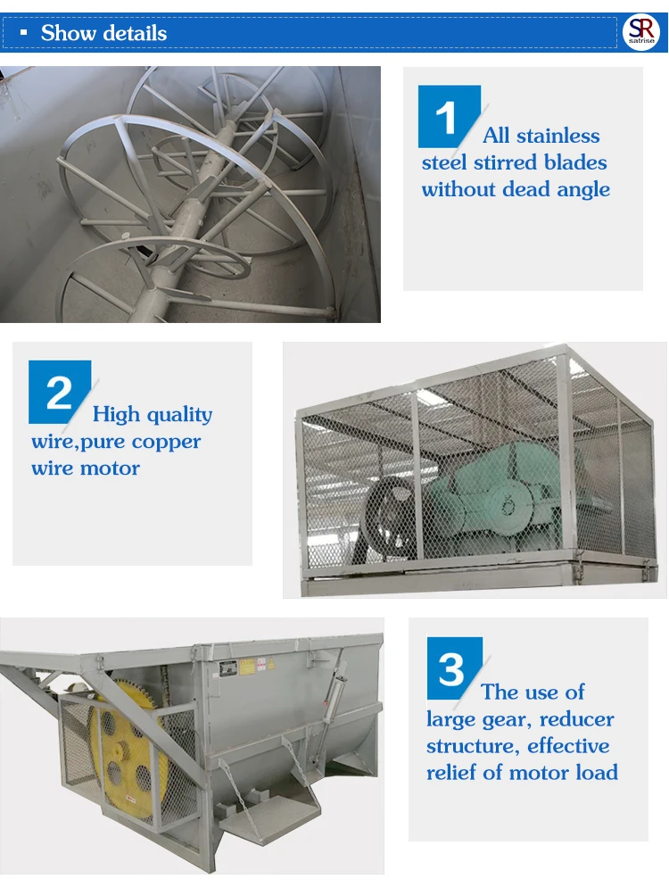 Compound Mixer Mushroom Cultivation Compost Powder Mixing Machine - Buy ...