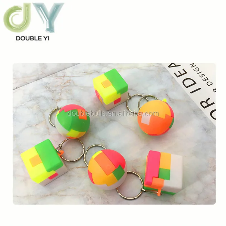 Cheap Mini Puzzle Cube - Smart Toy Keychain for Gifts