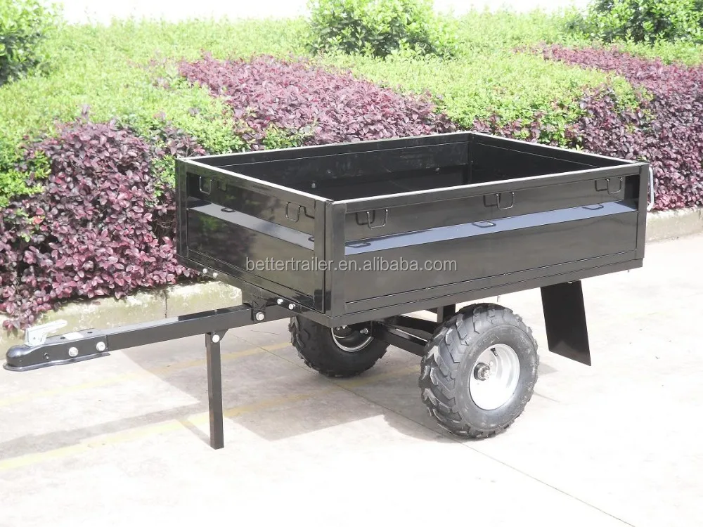 Small Size Easy Towing Galvanized Garden Trailer - Buy Atv Tow Behind ...