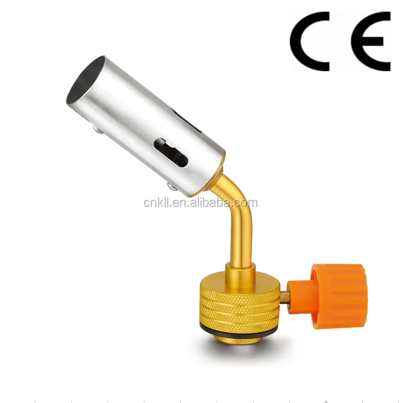 Threaded Design Soldering Welding Butane Micro Torch Lighter Aluminum ...