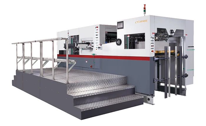 Cy1050se Fully Automatic Flatbed Die Cutting Machine With Stripping ...
