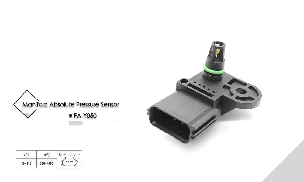 Manifold Absolute Pressure Sensor Map For Ford 0261230044 Esm2044 ...